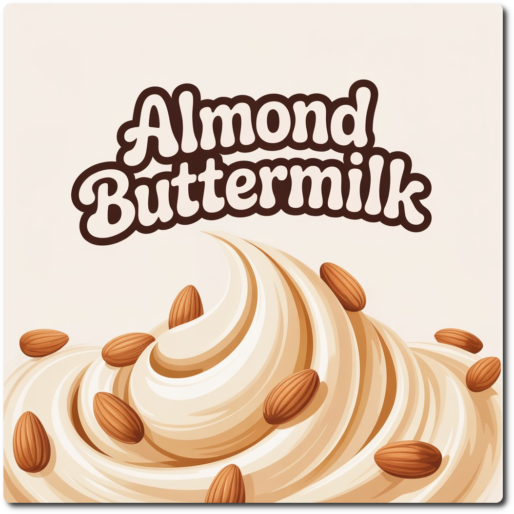 Almond Buttermilk (Deluxe) - jhermann's Ice Creamery